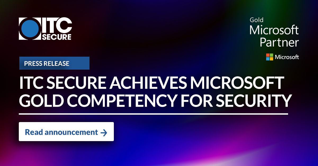 ITC Secure Achieves a Microsoft Gold Competency for Security - ITC ...