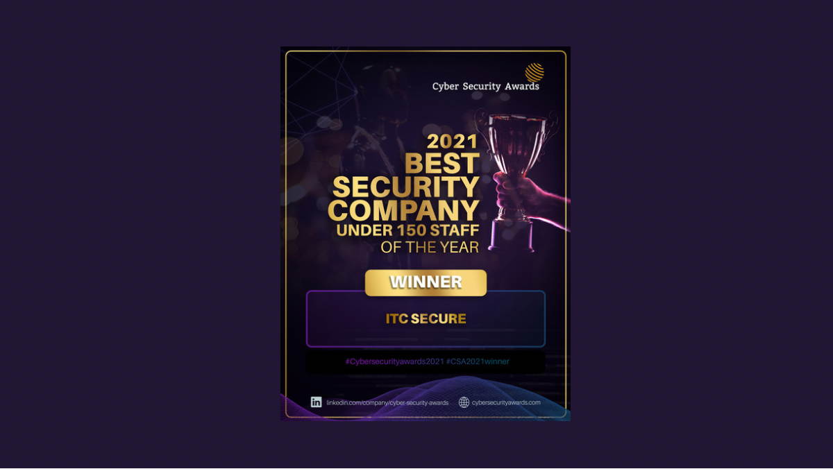 ITC Secure named ‘Best Security Company of the Year’ at the 2021 Cyber ...